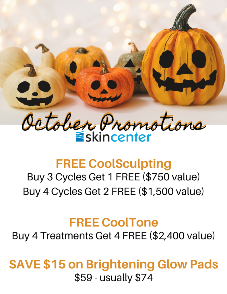 October 2021 Promotions - Skin Center